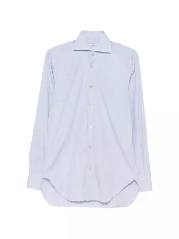 Kiton Striped Cotton Shirt