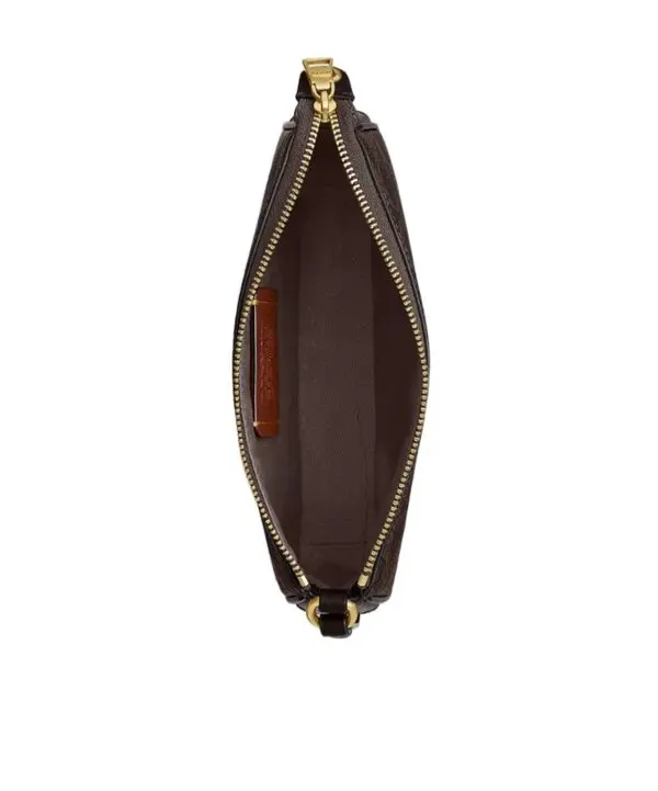 COACH Signature Canvas Plaza Bag 18 - Coated Canvas/brass/maple