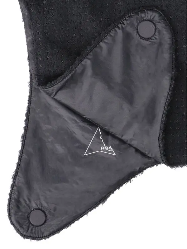 ROA Aviator Polartec Hat With Logo Detail