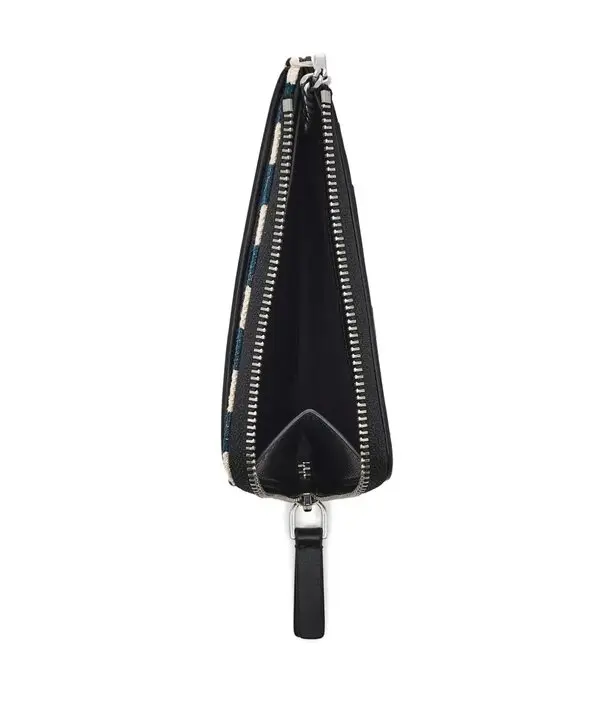 Marc Jacobs Stripe Top Zip-wallet