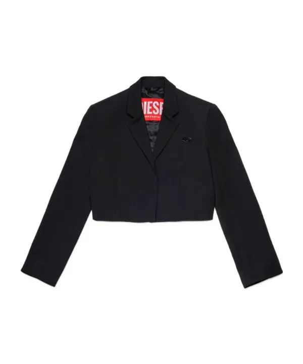 DIESEL® Cropped Jacket - Black