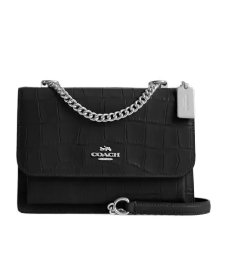 COACH Klare Crossbody Bag - Silver/black