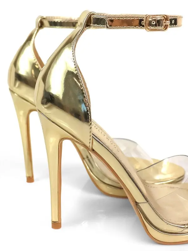 Frederick's Of Hollywood Stacy Ankle Strap Heels