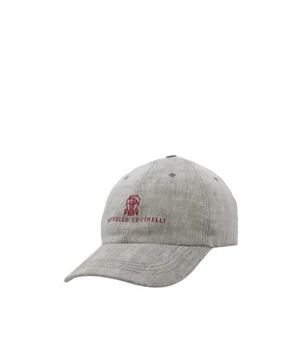 Brunello Cucinelli Logo Embroidered Baseball Cap