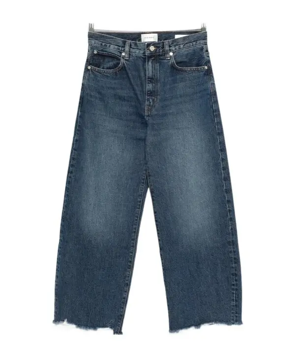 FRAME Wide Leg Jeans - Blue