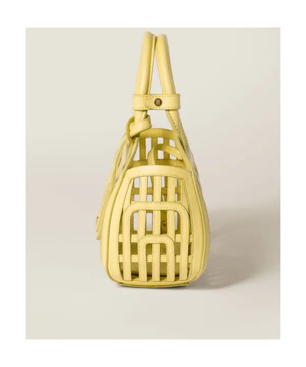 Miu Miu Leather Basket