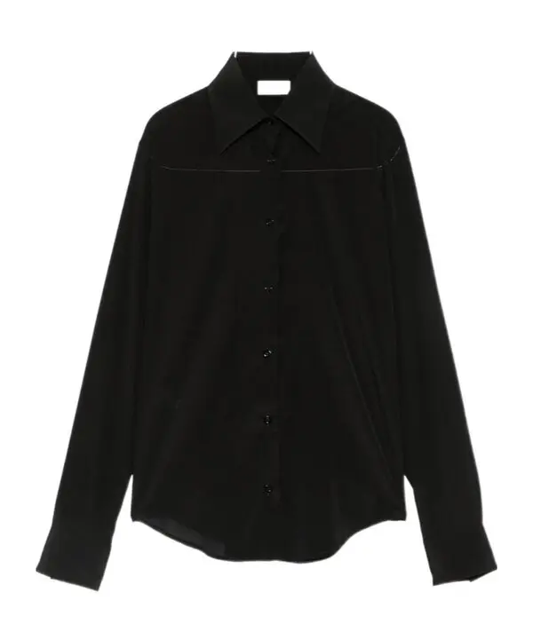 MAZZARELLI Long Sleeve Shirt - Black