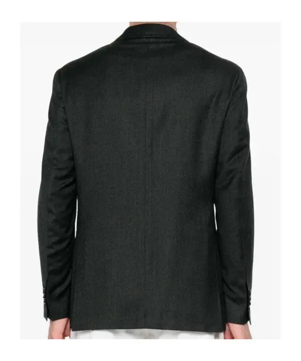Canali Long-sleeved Suit Jacket - Black