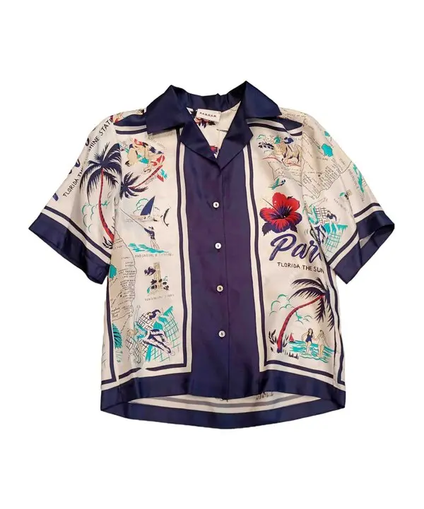 P.a.r.o.s.h Short Sleeve Shirt - Nude
