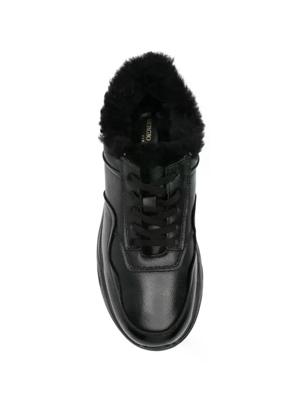 SERGIO MORETTI FIRENZE Round Toe Lace Up Sneakers