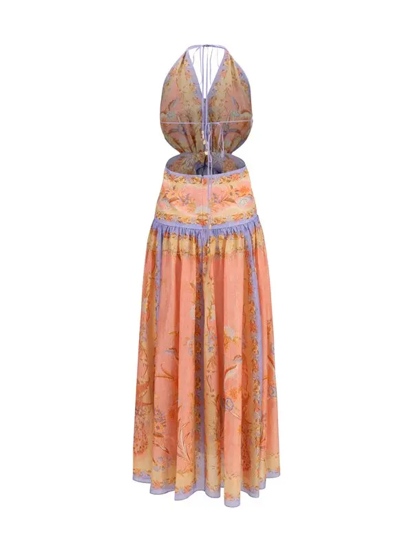 Zimmermann Indra Cut-out Maxi Dress - No
