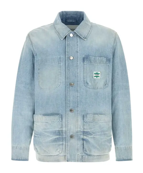 Closed Long-sleeve Jacket - Blue