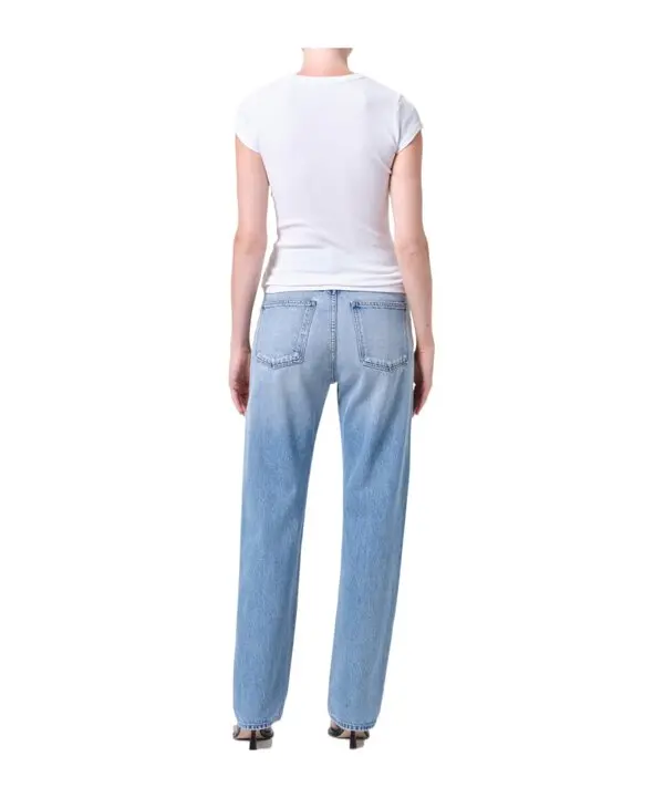 AGOLDE High-rise Straight-leg Jeans