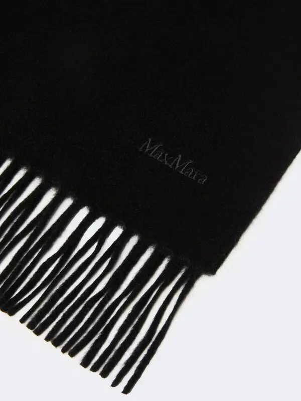 Max Mara Cashmere Logo Stole