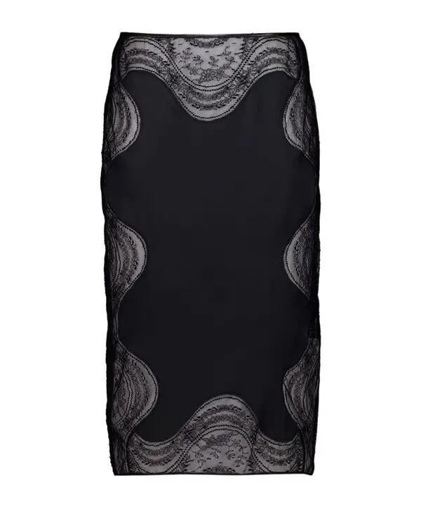 TOM FORD Lace Midi Skirt