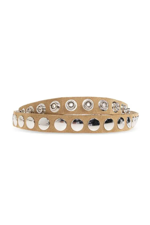 IRO PARIS Riveted Belt - Sand