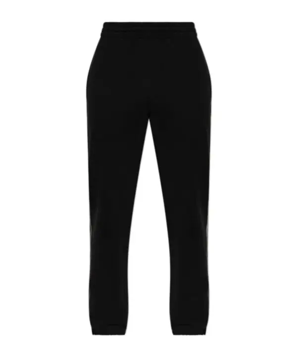 Burberry Sid Side-stripe Joggers - Black