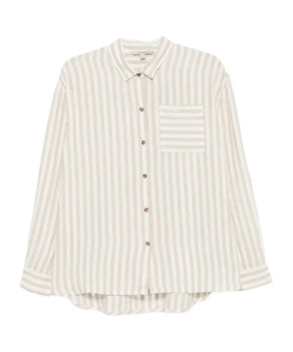 Barbour Annie Striped Shirt - White