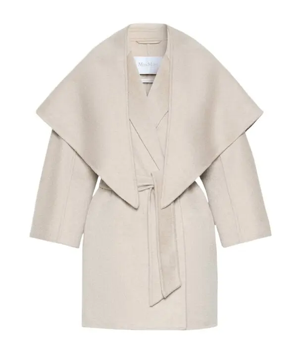 Max Mara Collared Coat - Sand