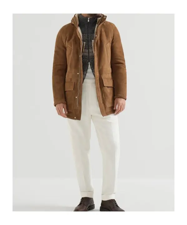 Brunello Cucinelli Fair Isle Zip-up Sweater