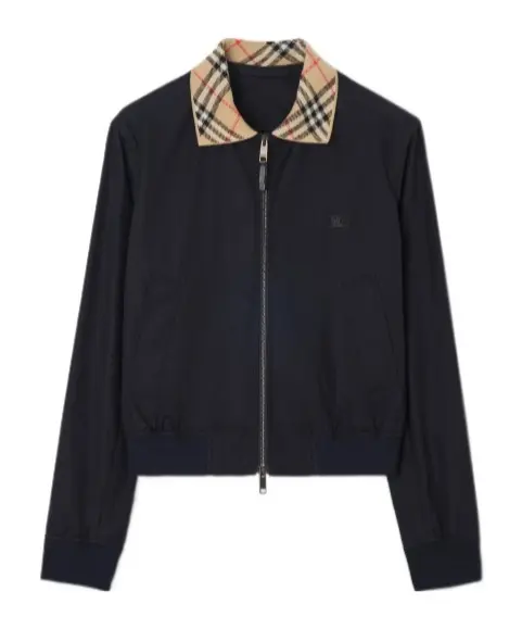 Burberry Gabardine Glenfields Harrington Jacket