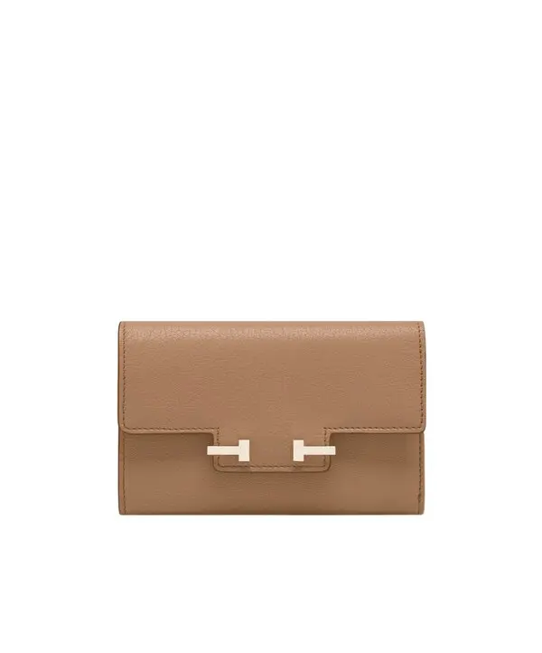TOM FORD Folding Rectangular Wallet - Brown