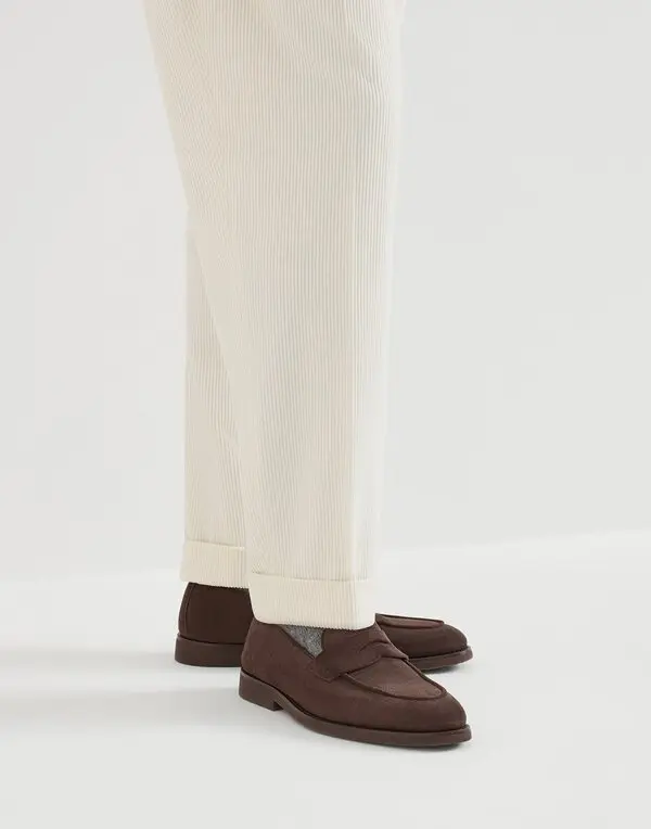 Brunello Cucinelli Penny-slot Loafers
