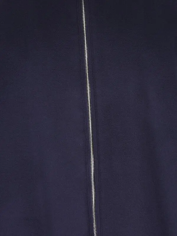 Brunello Cucinelli Zip Bomber Jacket - Navy Blue