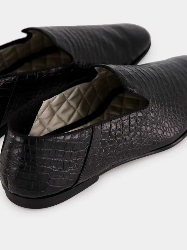 TOM FORD Steven Embossed Loafers