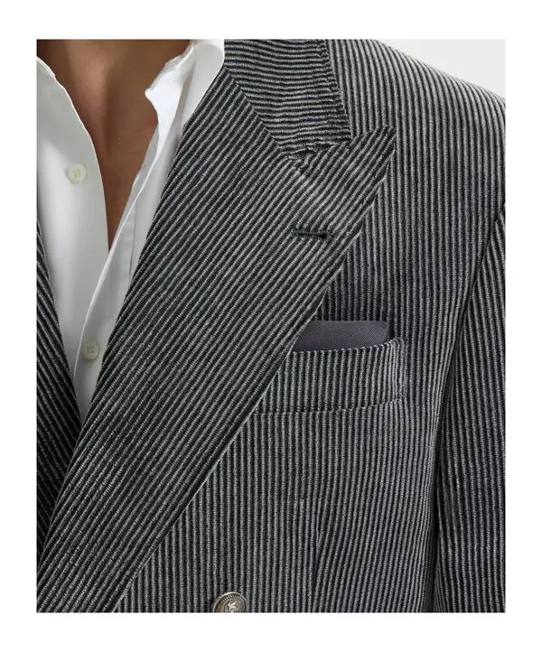 Brunello Cucinelli Logo-print Pocket Square