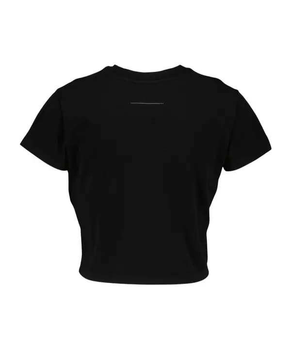 MAISON MARGIELA Cropped Logo T-shirt