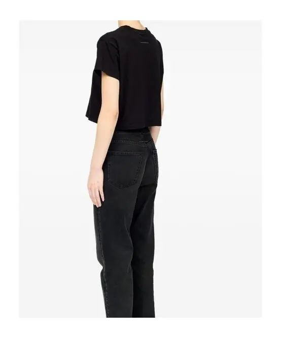 MAISON MARGIELA Cropped Logo T-shirt