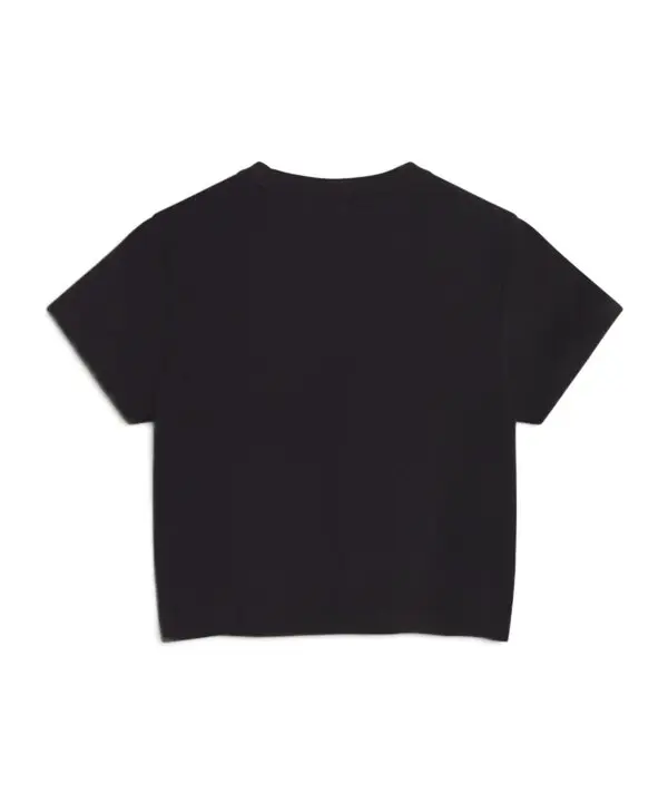Maison Kitsuné Logo Embroidered T-shirt