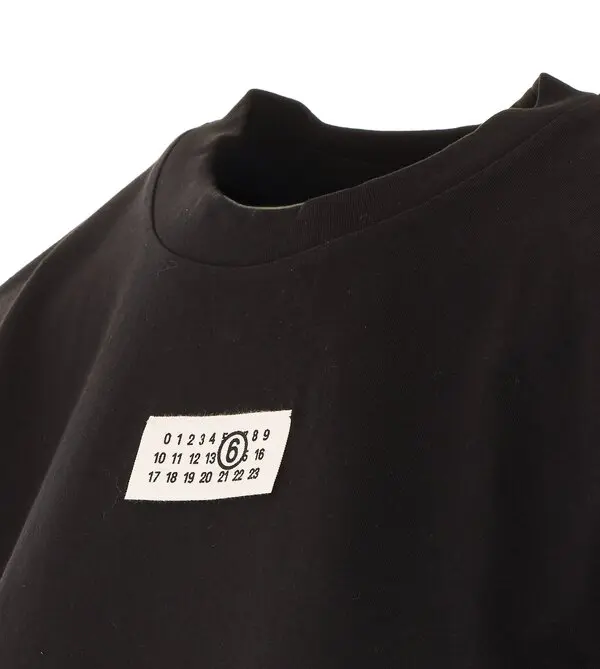 MAISON MARGIELA Numeric Logo T-shirt - Black
