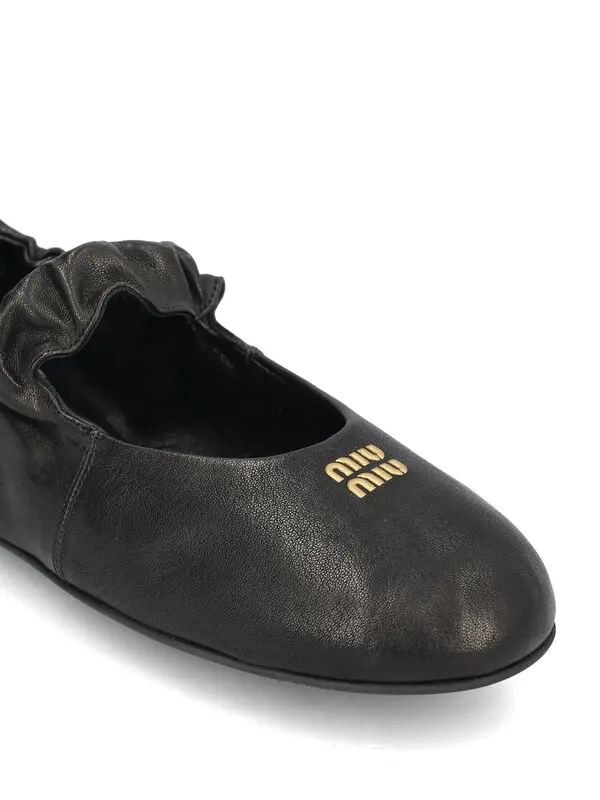 Miu Miu Ruches Ballet Shoes