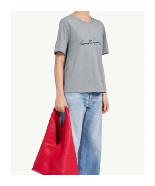 MAISON MARGIELA Handwritten Print" Cotton Jersey T-shirt