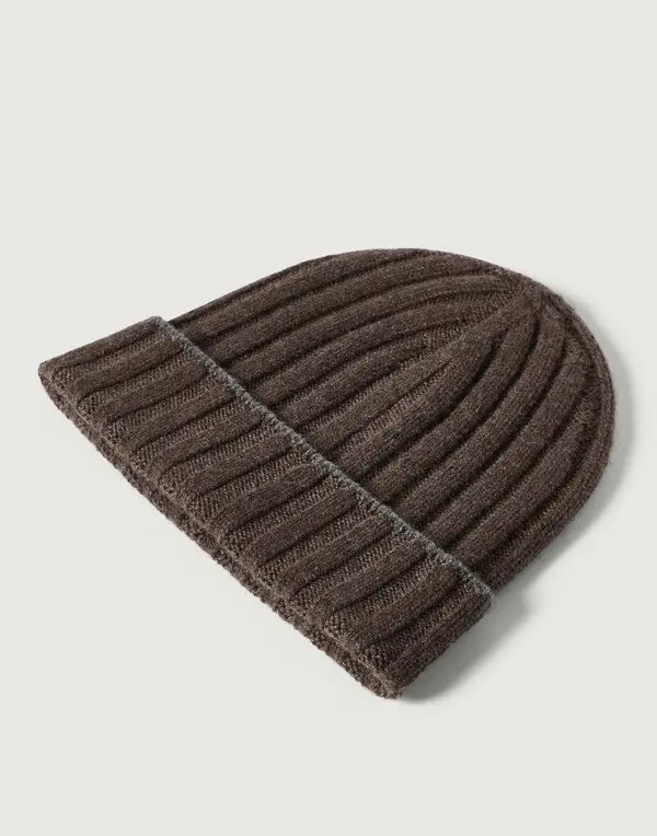 Brunello Cucinelli Rib-knit Beanie Hat