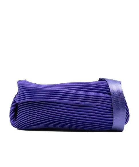 PLEATS PLEASE BY ISSEY MIYAKE Pleated Belt Bag - Blue