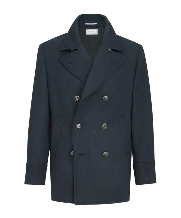 Brunello Cucinelli Double-breasted Wool Jacket