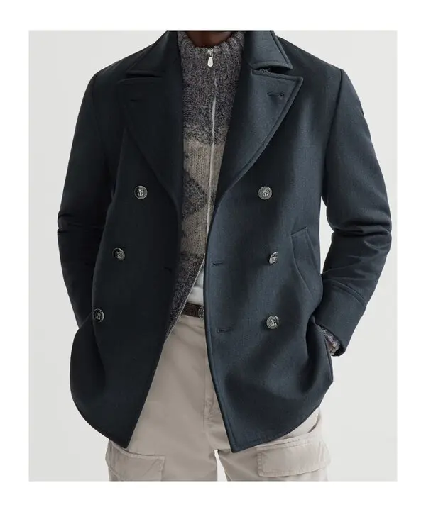 Brunello Cucinelli Double-breasted Wool Jacket