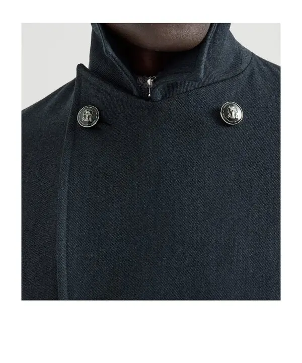 Brunello Cucinelli Double-breasted Wool Jacket