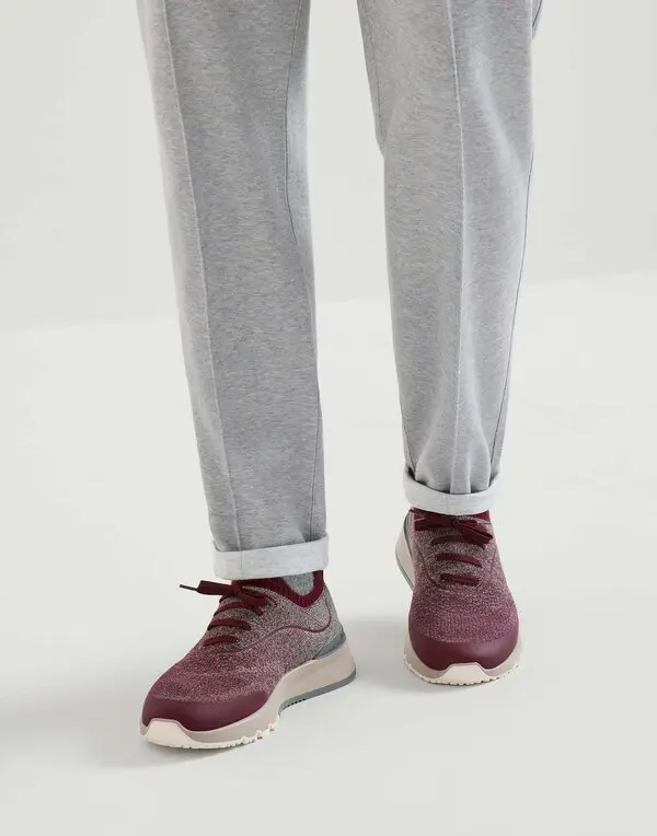 Brunello Cucinelli Knitted Low Top Trainers