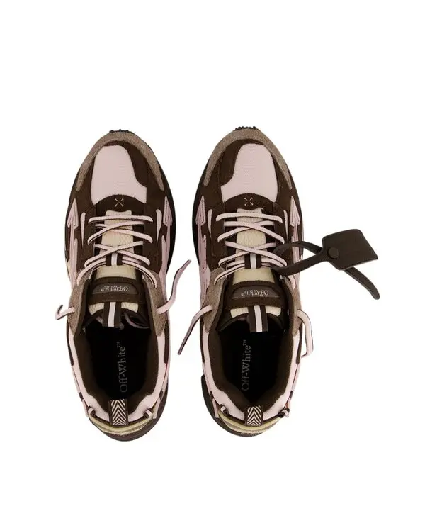 Off-White Be Right Back" Suede Sneakers