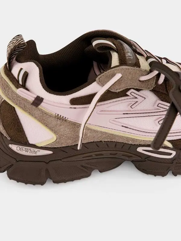 Off-White Be Right Back" Suede Sneakers