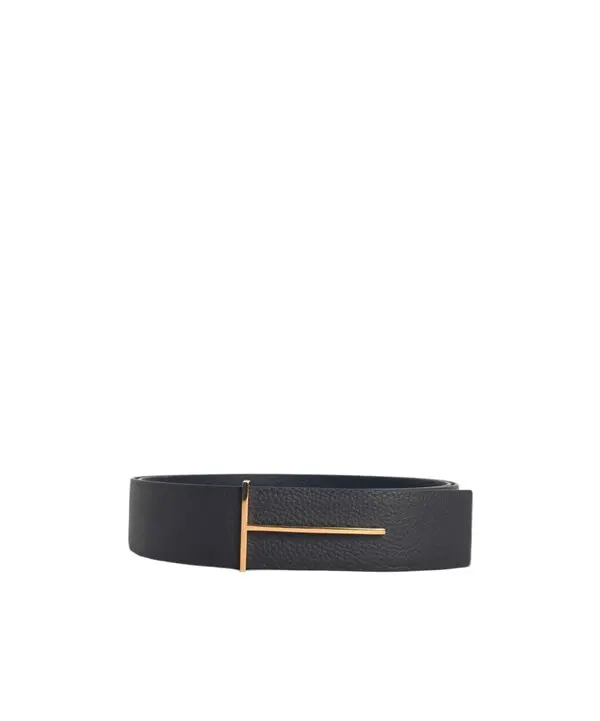 TOM FORD Logo Belt - Black