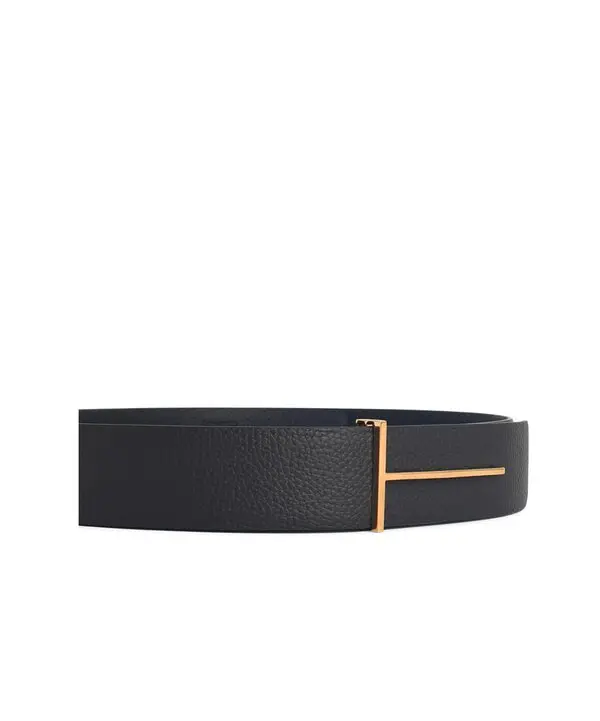 TOM FORD Logo Belt - Black
