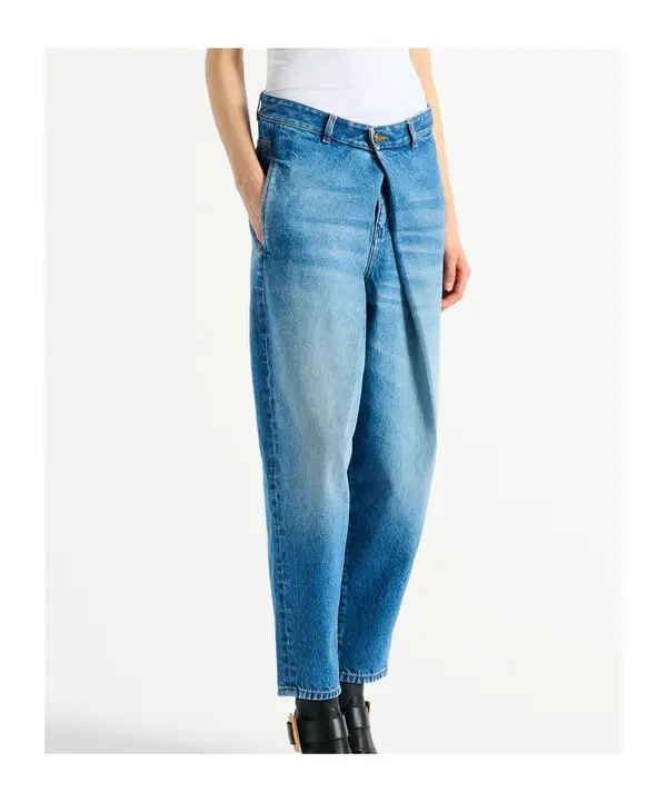 Balmain Barrel Leg Jeans
