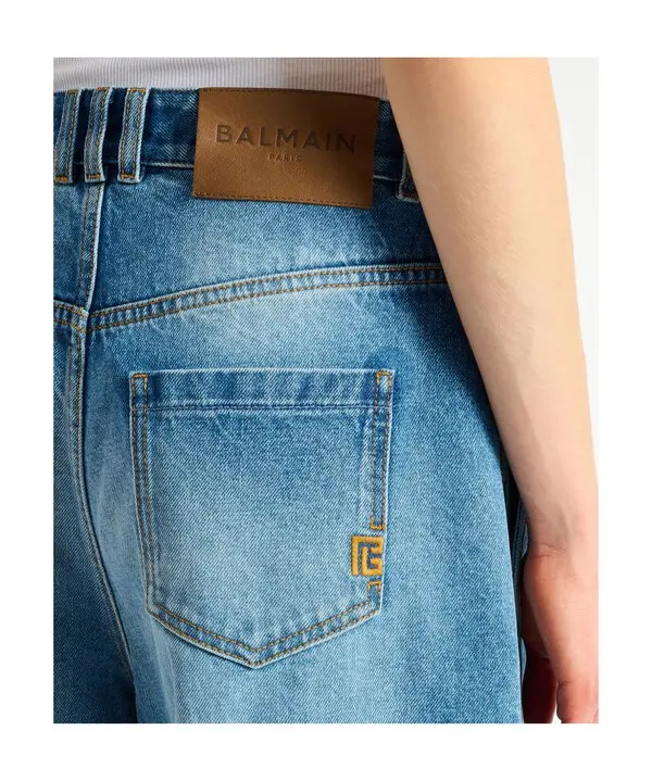 Balmain Barrel Leg Jeans
