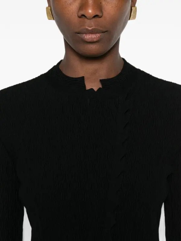 Emporio Armani Double Ottoman Blazer With Wavy Texture
