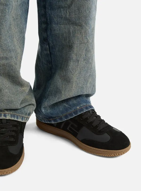 Balmain Swan Sneakers - Black